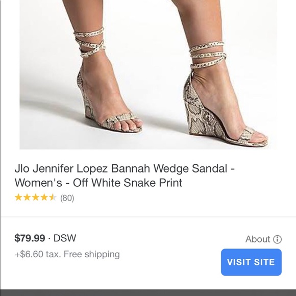 Jennifer Lopez | Shoes | Jennifer Lopez Strap Wedges Sandals | Poshmark